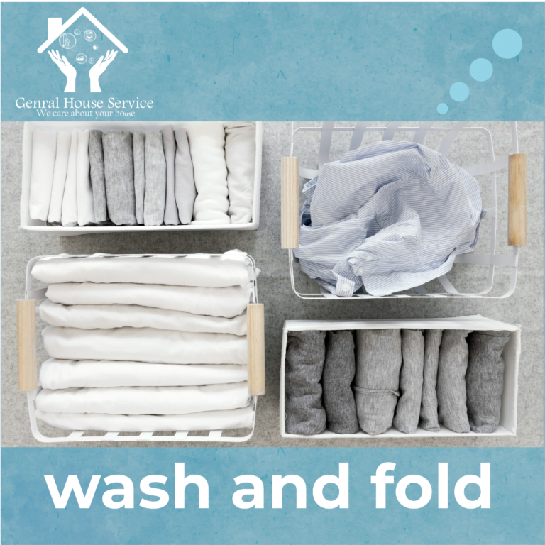 wash and fold – General House Laundry